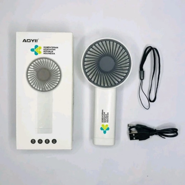 kipas mini portabel custom desing suka suka - Berkah Mulya Souvenir